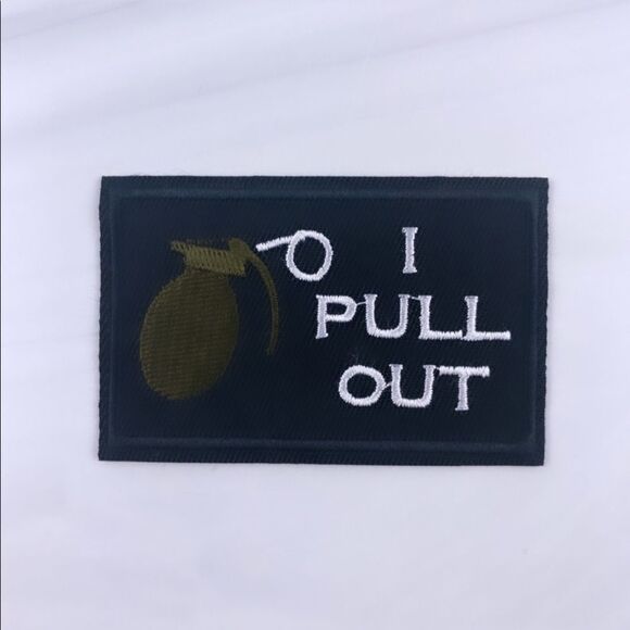 Accessories | Ipull Out Grenade Embroideredpatch | Poshmark